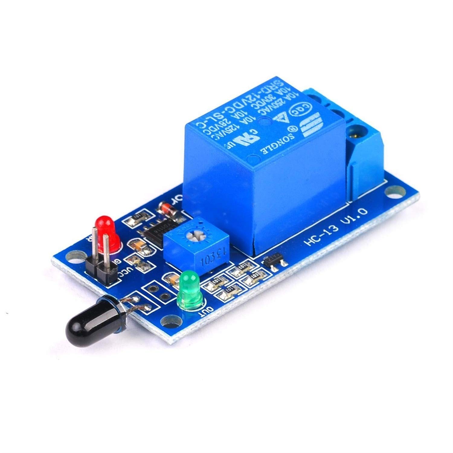 Buy Relay 12v Flame Sensor Module Relay Module Combo Fire Flame