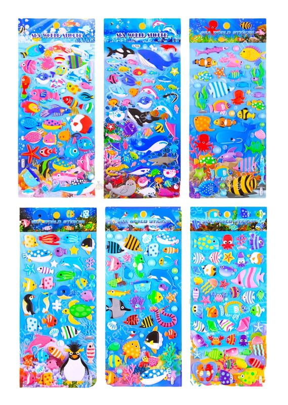 Kawaii Stickers Set – Puffy Stickers for Kids, 3D Stickers for Girls ...