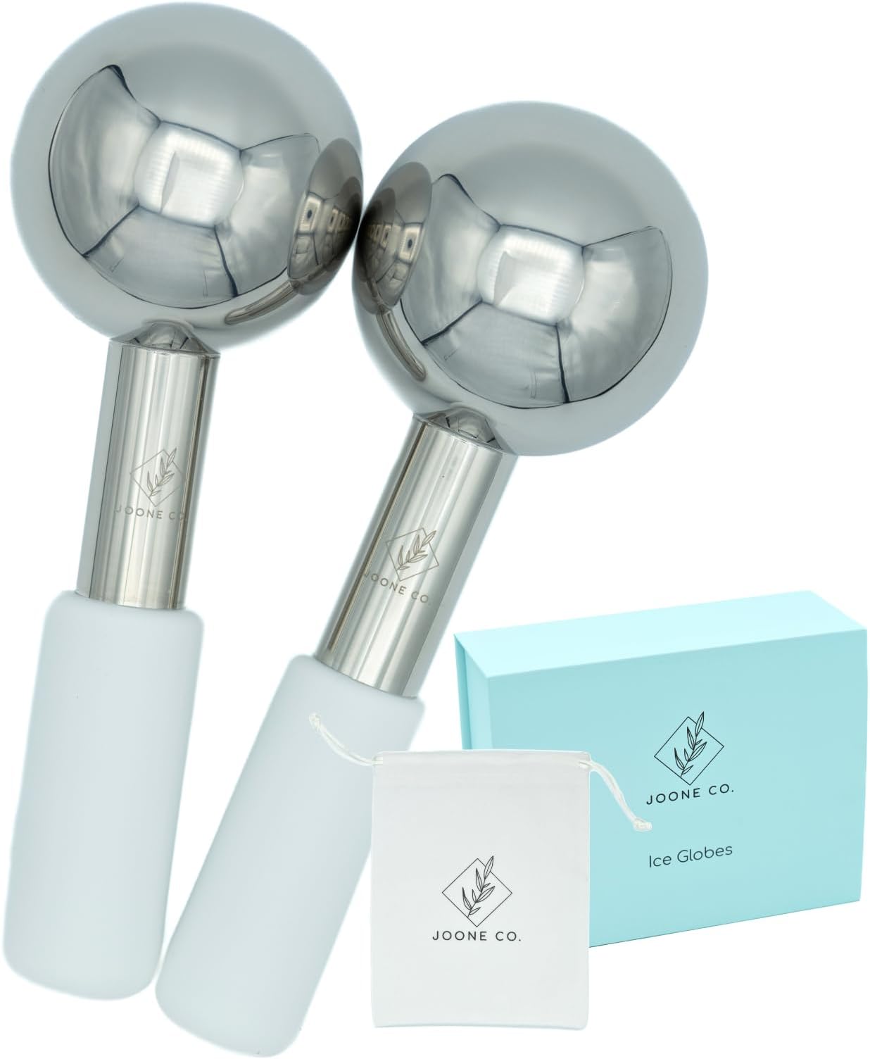 Amazon.com: Daily Brand Ice Globes for Facials, Stainless Steel ...