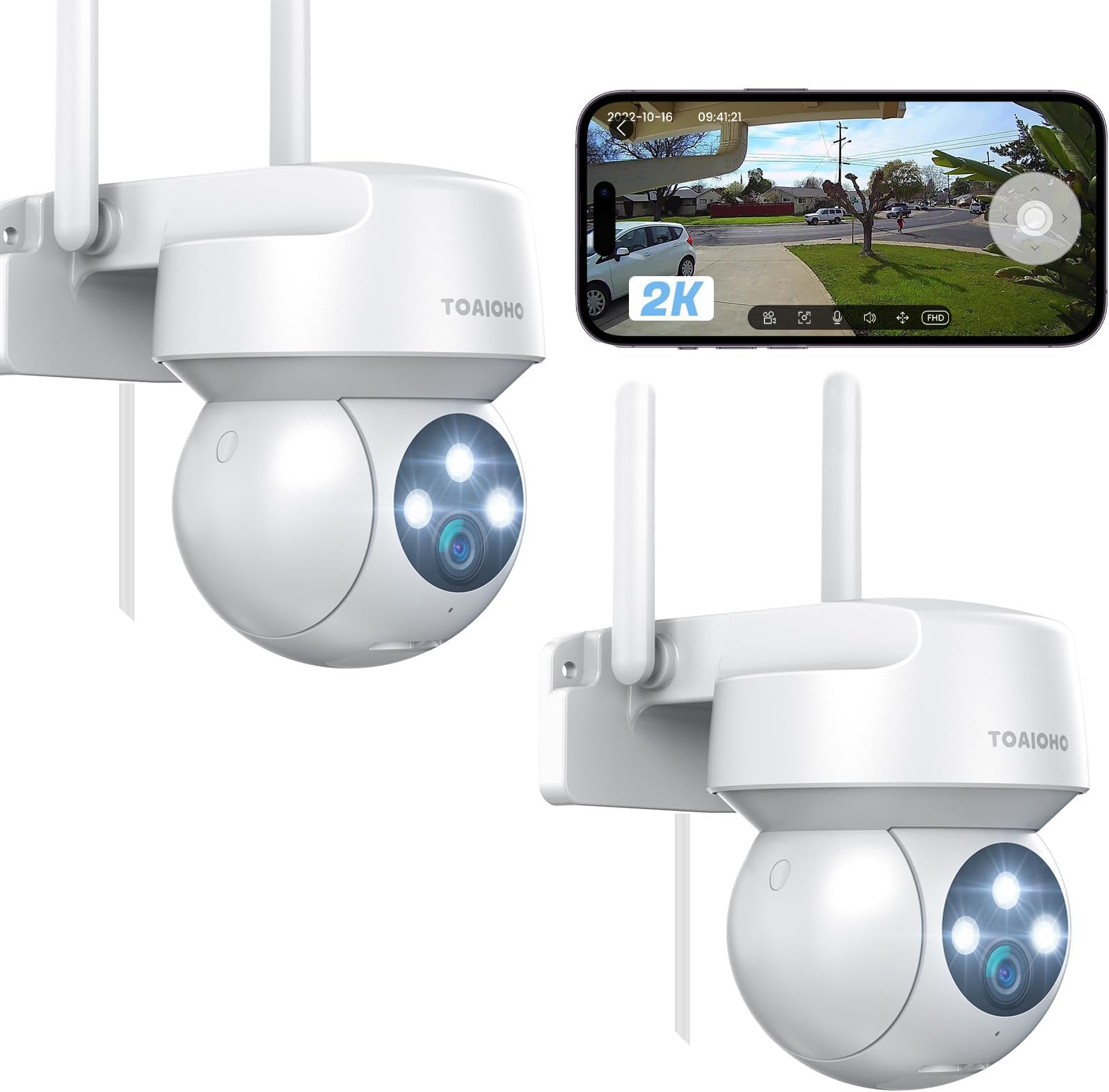 Amazon.com : Tbest Ring Camera Indoor Wireless Bundle Exterior Security ...