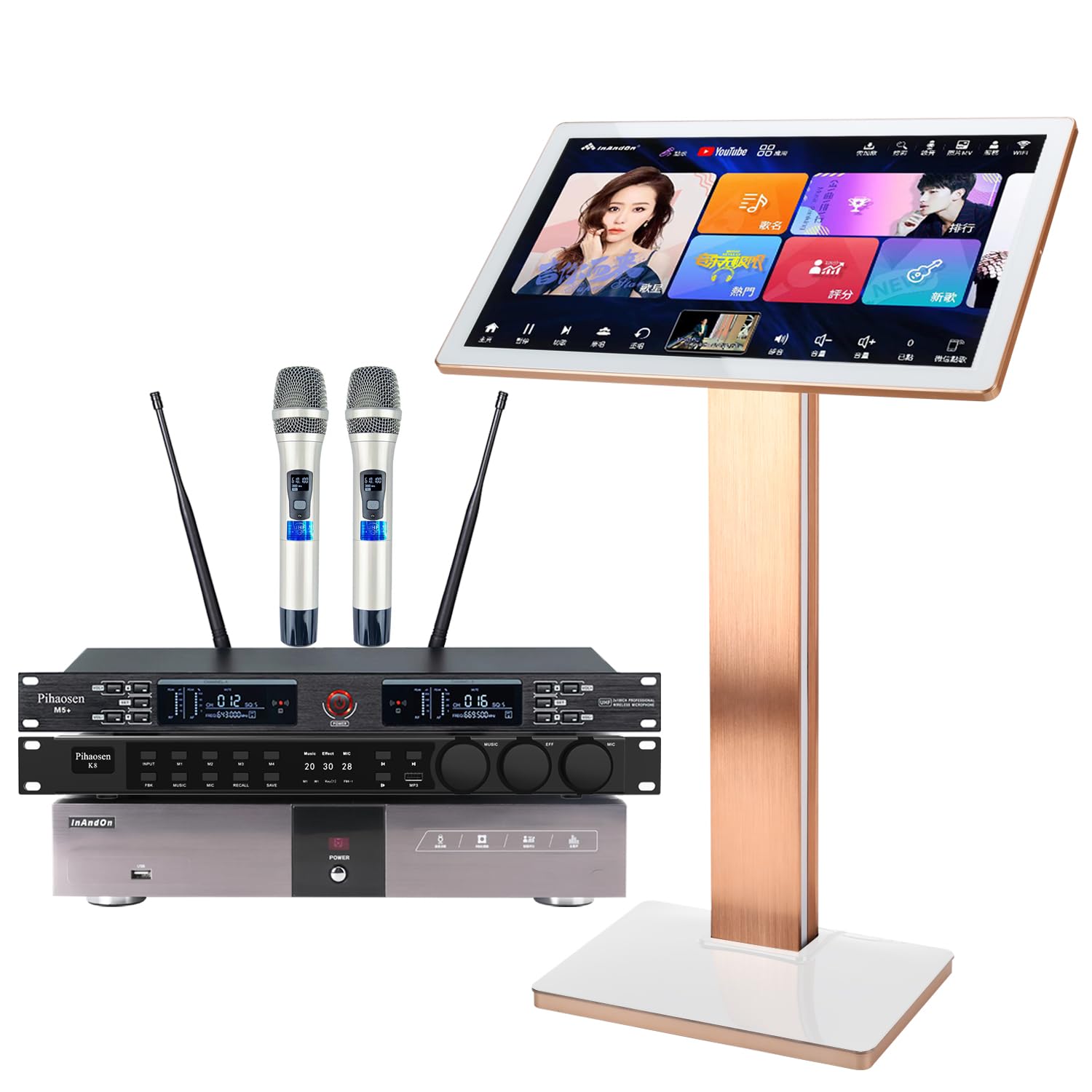 Amazon.com: New Chinese Karaoke Machine KV-V5 MAX Karaoke Player, with ...