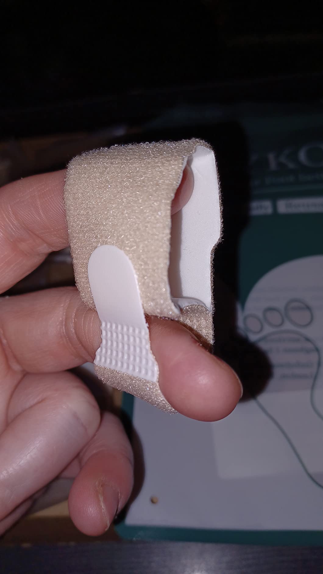 DYKOOK Broken Toe Wraps Splint Bandages 6 Pcs, Toe Straighteners Toe ...