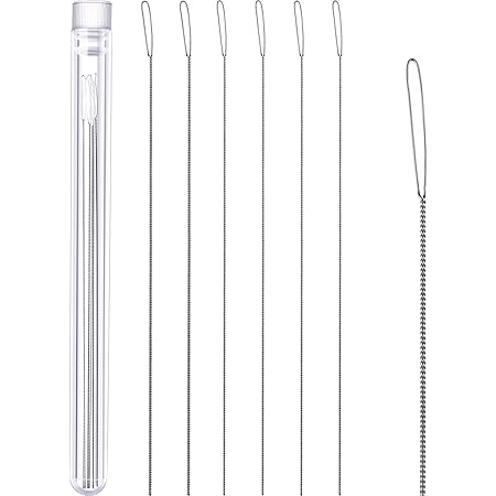 Amazon.com: Chuangdi 6 Pieces Stainless Steel Large Big Eye Collapsible ...