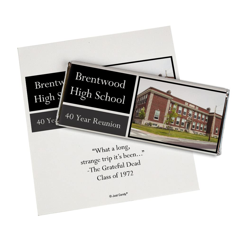 Amazon.com : 25ct DIY Class Reunion Party Favors Personalized Wrappers ...
