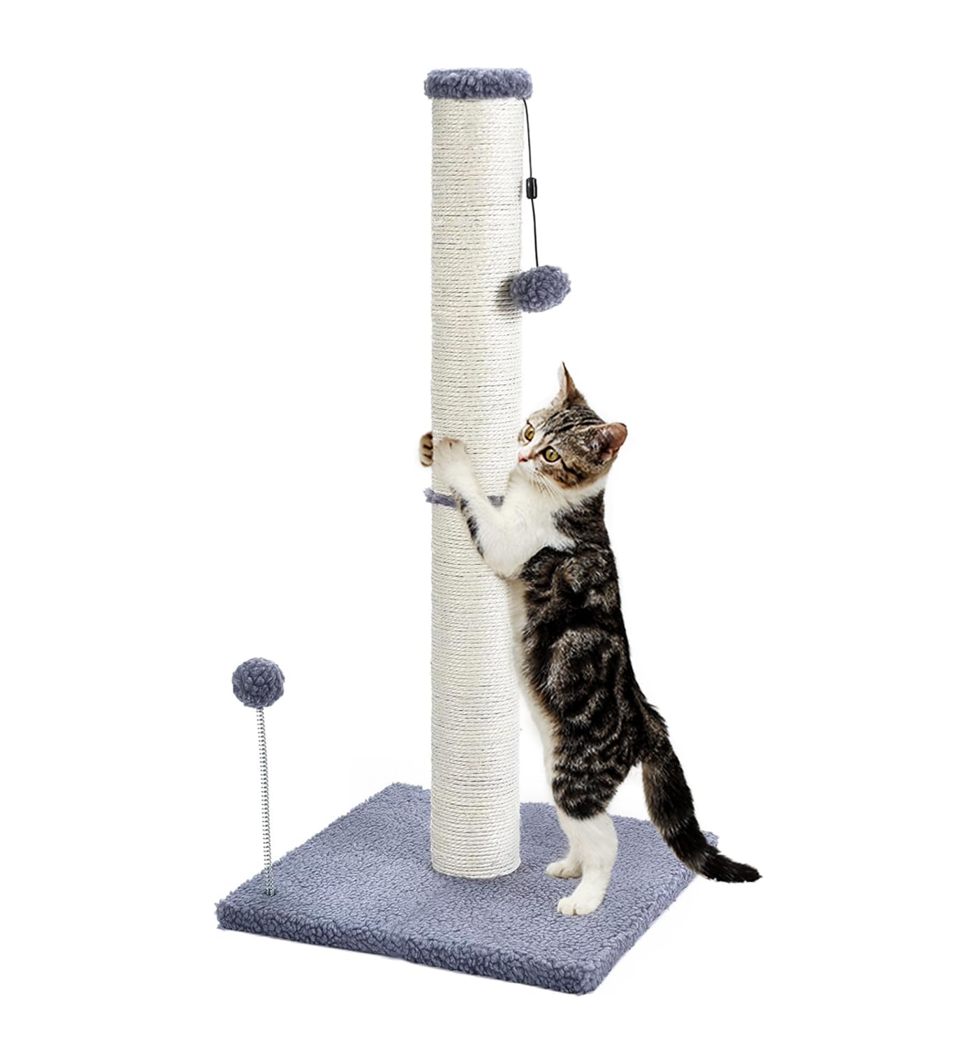 Amazon.com : Cat Scratching Post 32" Tall Scratching Post Kitten Scratcher Sisal Scratch Posts ...