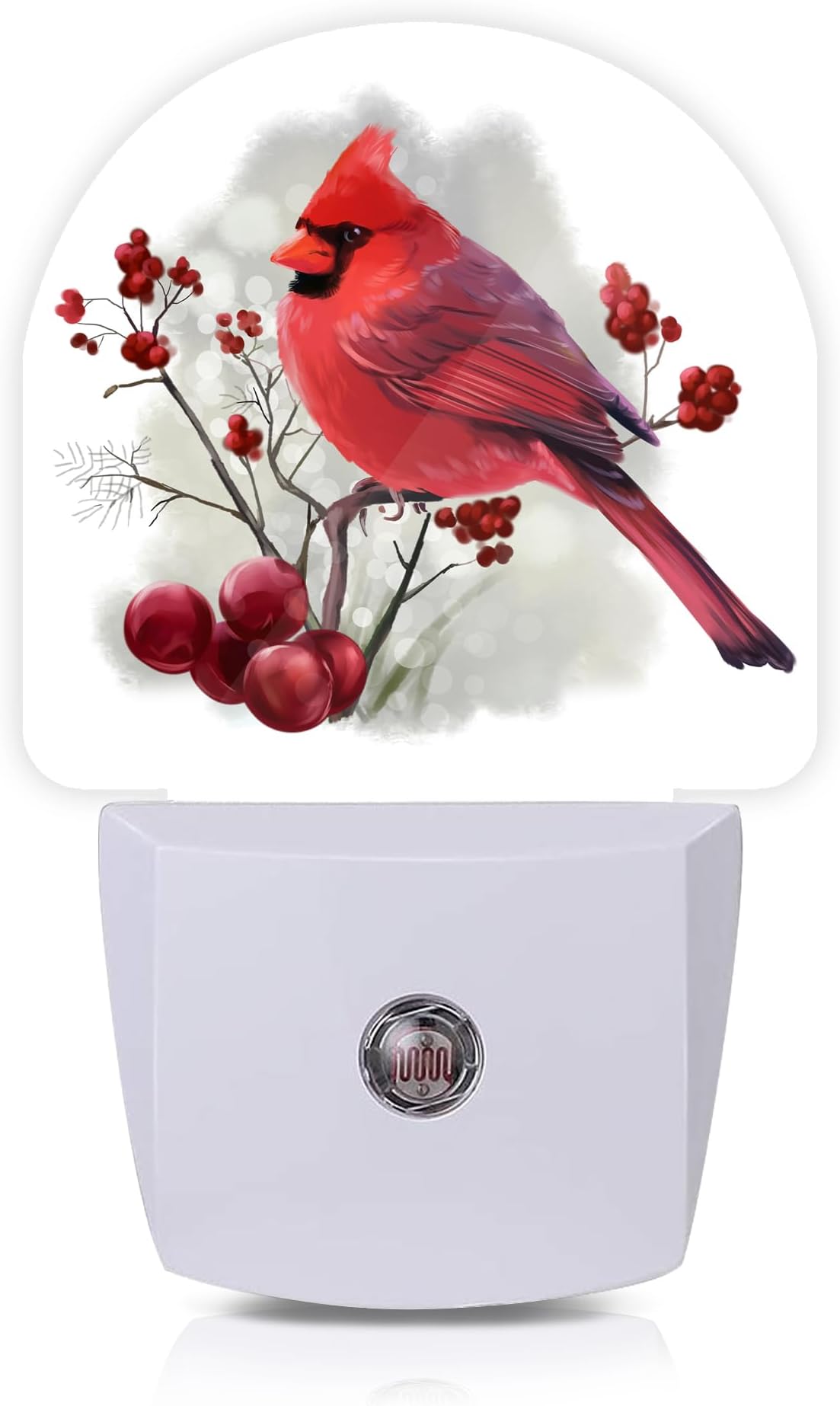 Stained Glass Red Cardinal Bird Night Light - Amazon.com