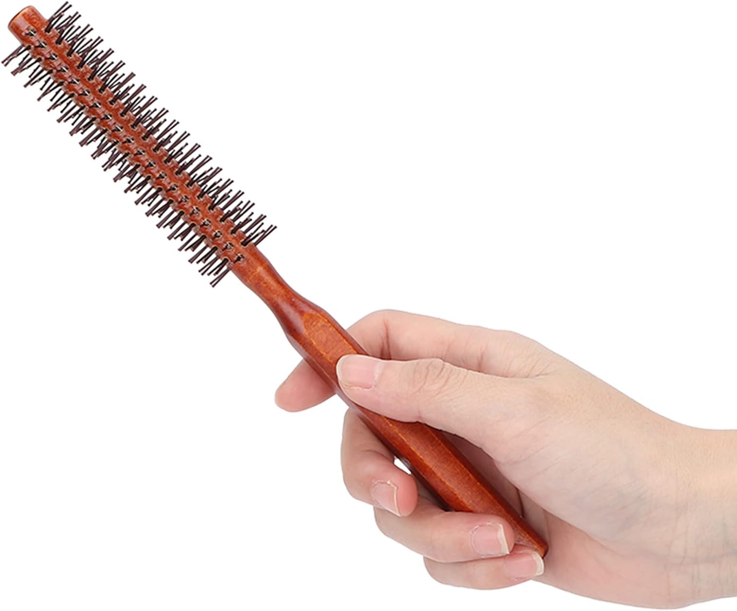 Amazon.com : Geiserailie 2 Pieces Thick Round Hair Comb Bristle Round ...