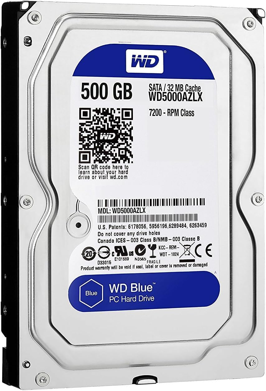Amazon | Western Digital HDD 500GB WD Blue PC 3.5インチ 内蔵HDD WD5000AZLX 【国内正規代理店品】 | ウエスタンデジタル ...