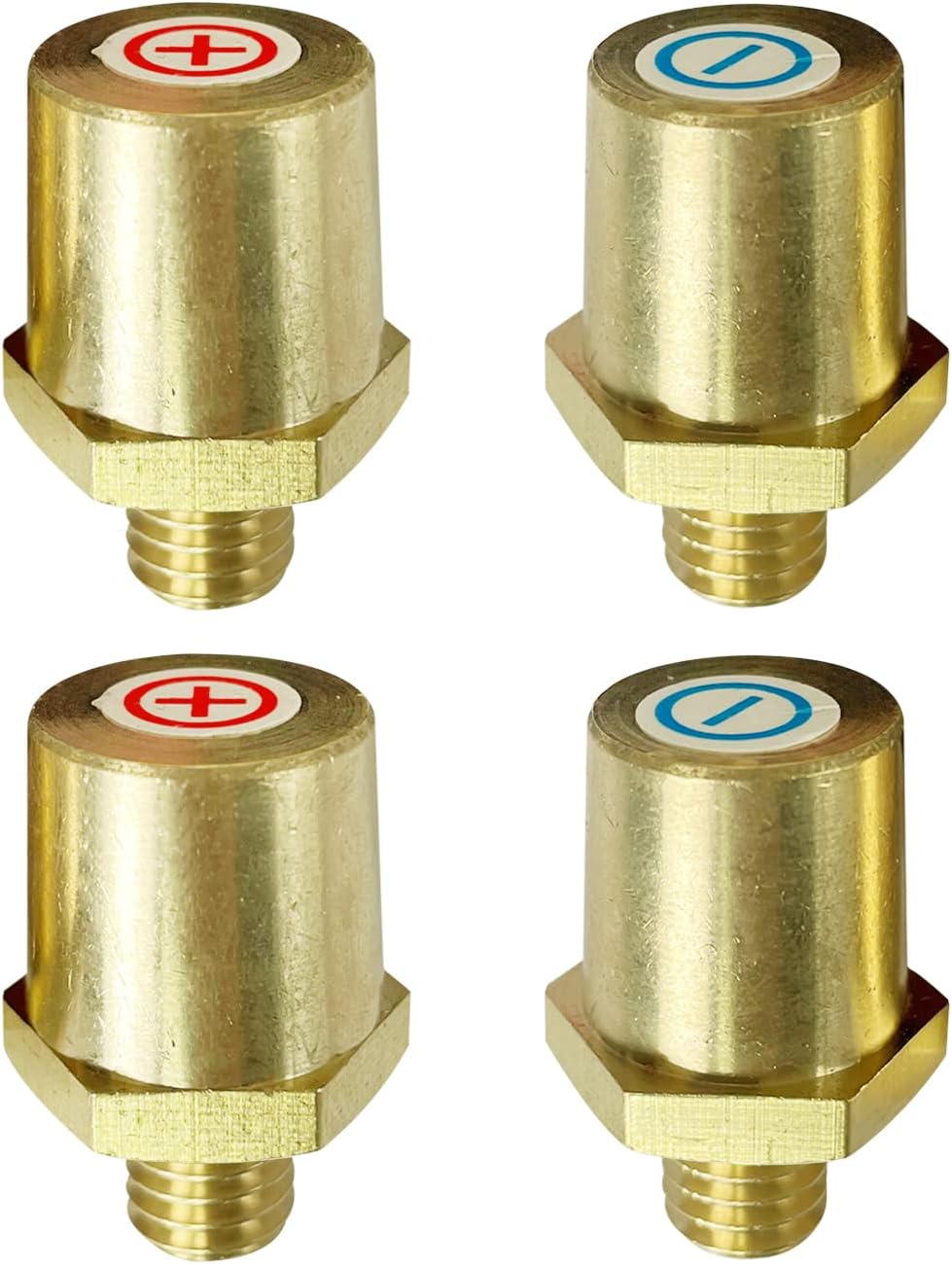 Amazon.com: Ampper 3/8"-16 Thread Male Brass Side Post Battery Charging ...