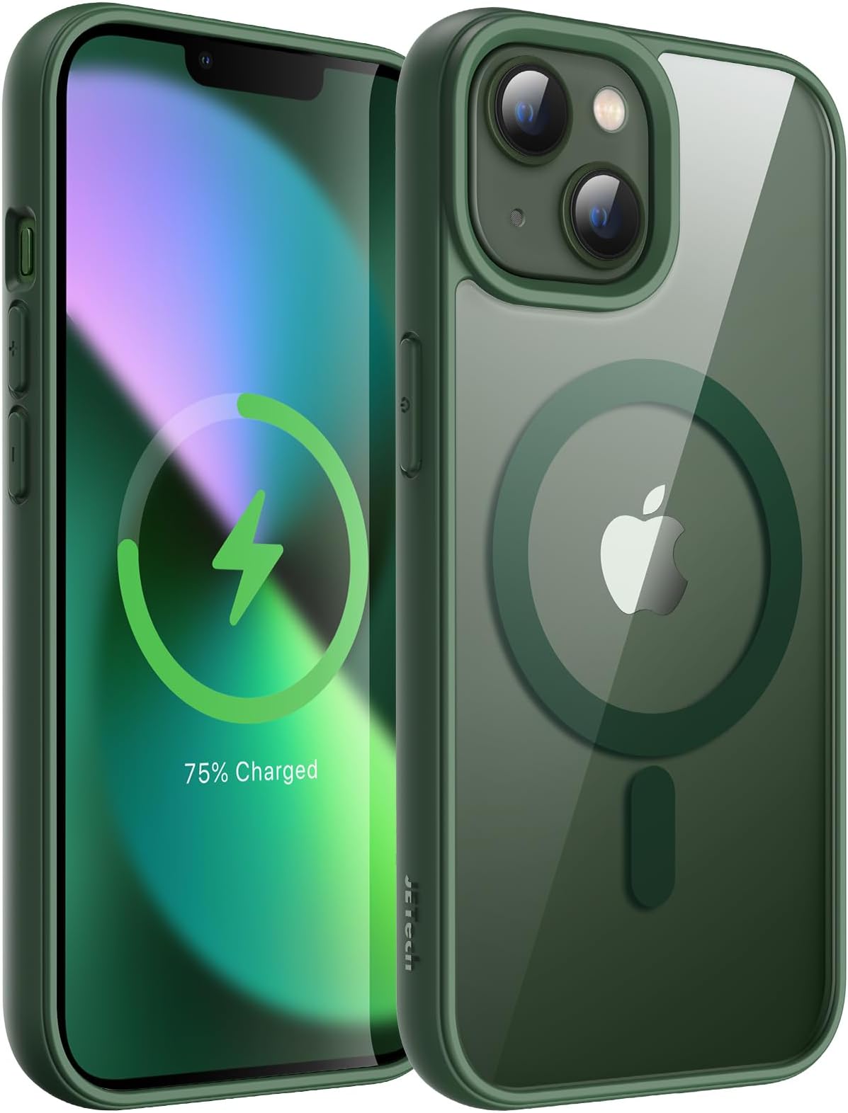 JETech Magnetic Case for iPhone 13 6.1-Inch Compatible with MagSafe ...