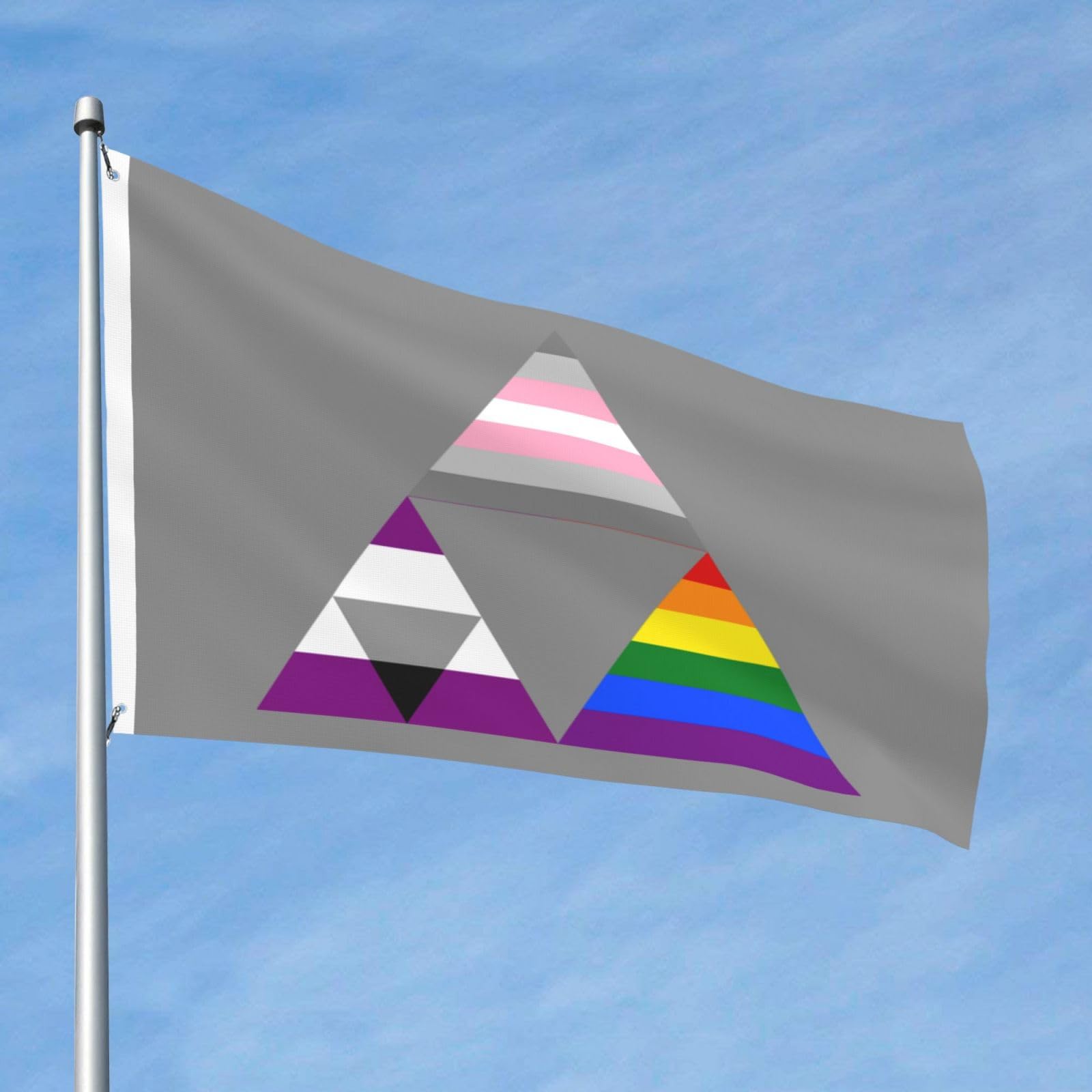 Triangle Flag Waving