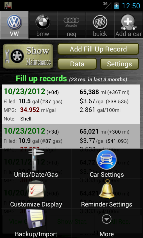 Car Maintenance Reminder Pro - App on Amazon Appstore