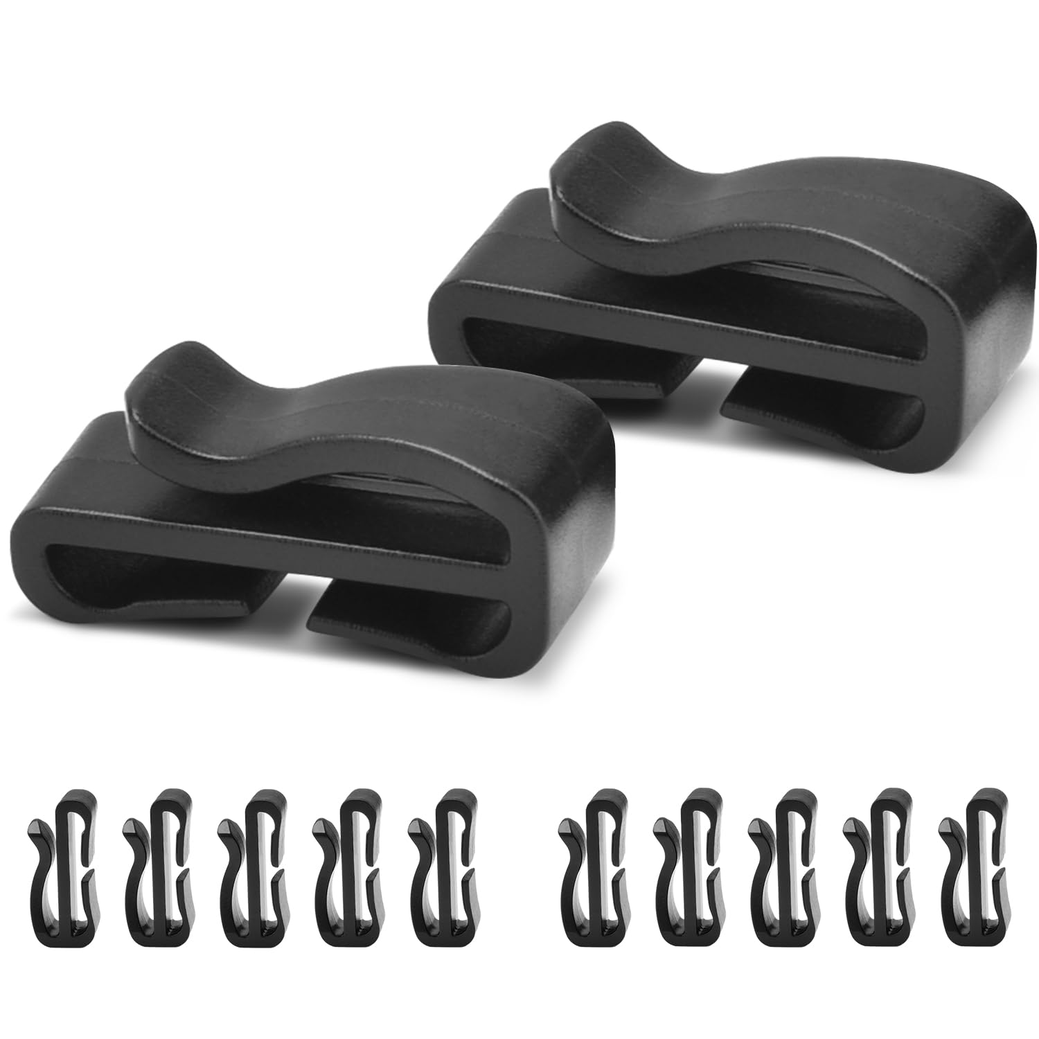 Amazon.com: 3/4" Plastic Webbing Ending Clip, 20 Pack Tactical Molle ...