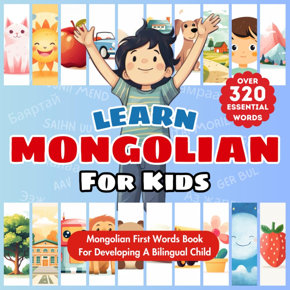 Learn Mongolian For Kids: Bilingual English & Mongolian Children's ...