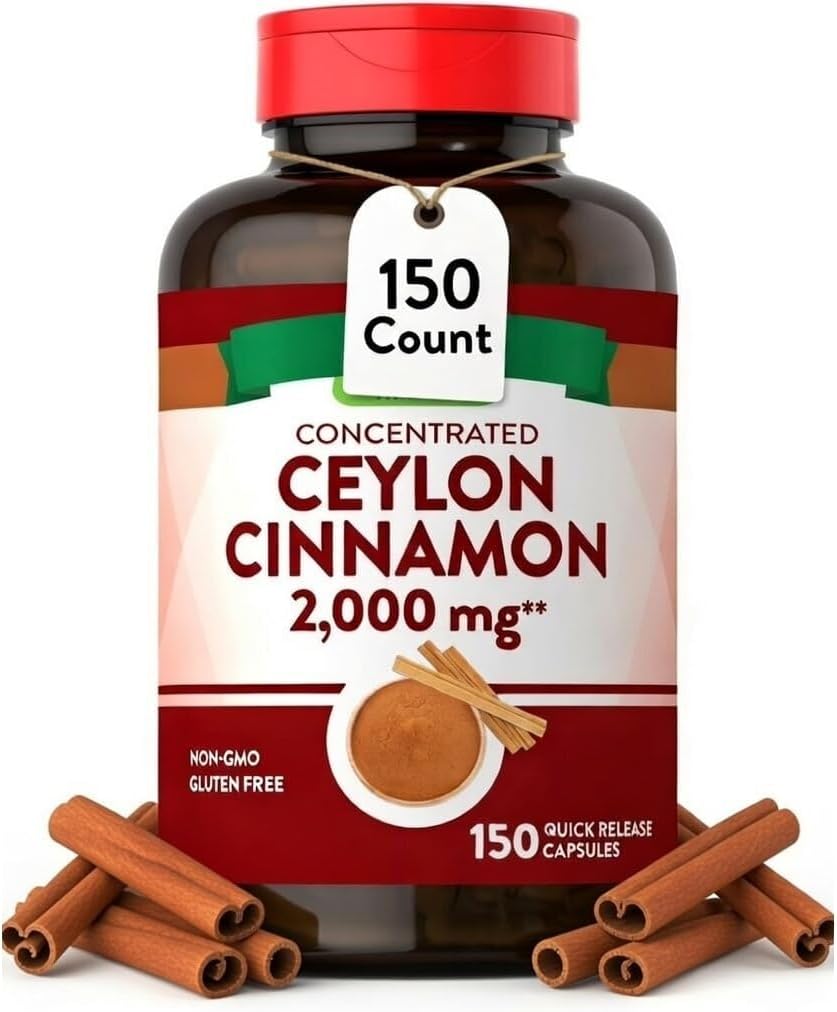 Amazon.com: Natures_Truths Concentrated Ceylon Cinnamon, Non-GMO ...