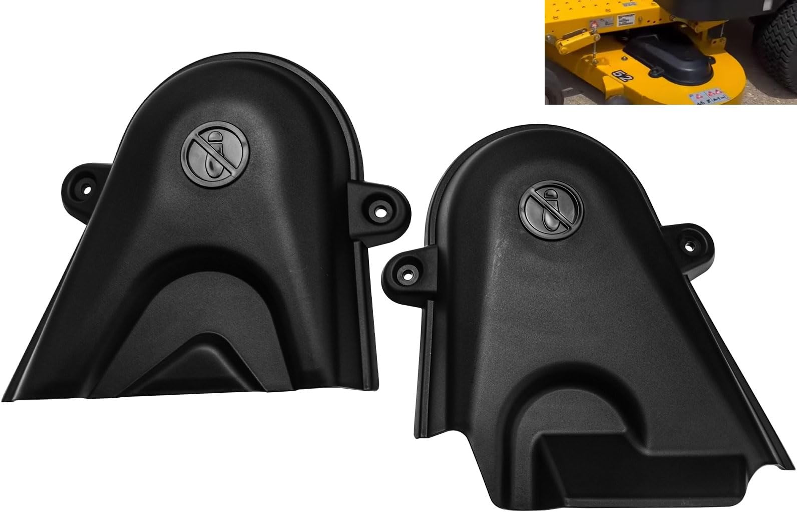 Amazon.com : LEAFLEX 604337 604338 LH & RH Pulley Covers Compatible ...