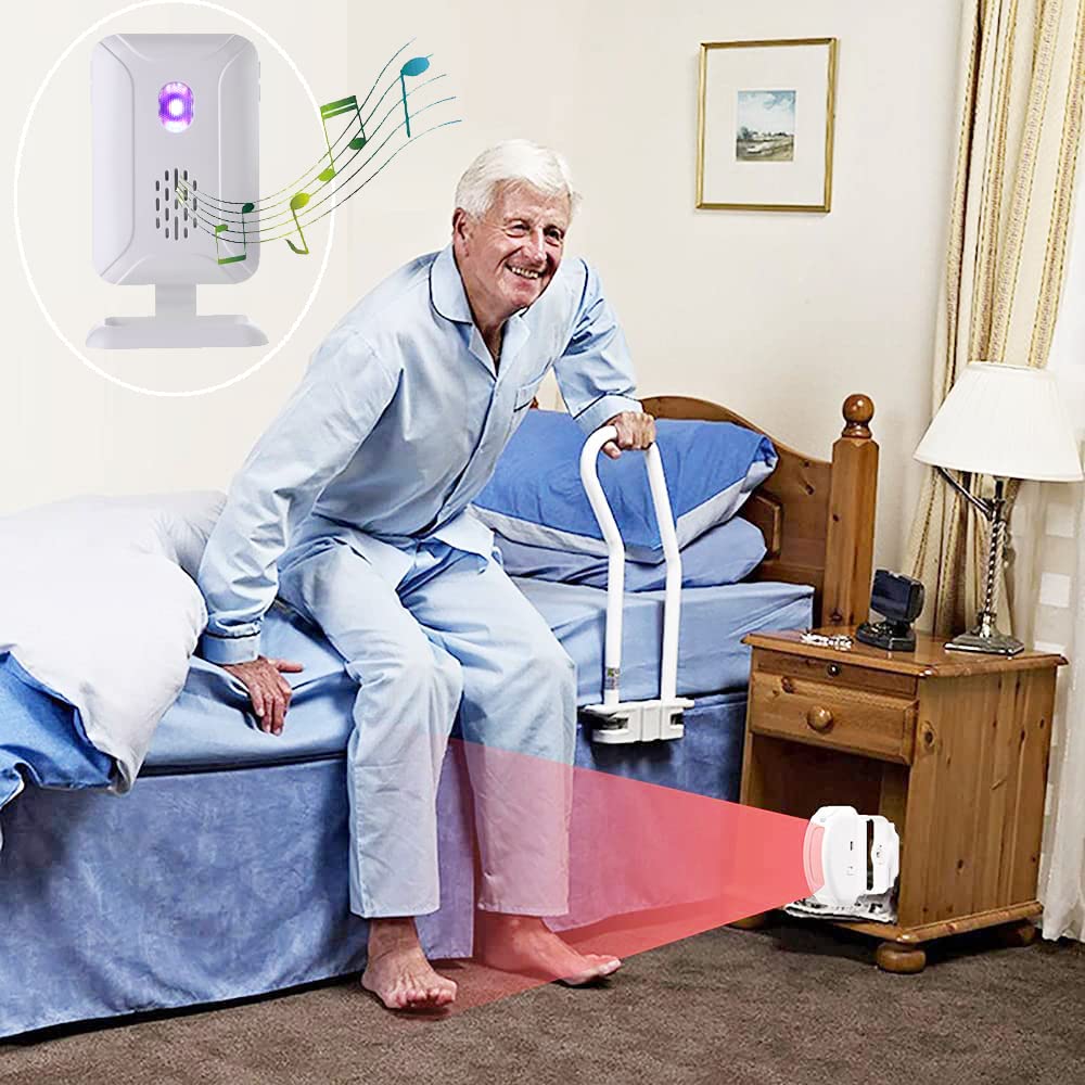 Snapklik.com : YisTech Caregive Pager Bed Alarm And Fall Prevention For ...