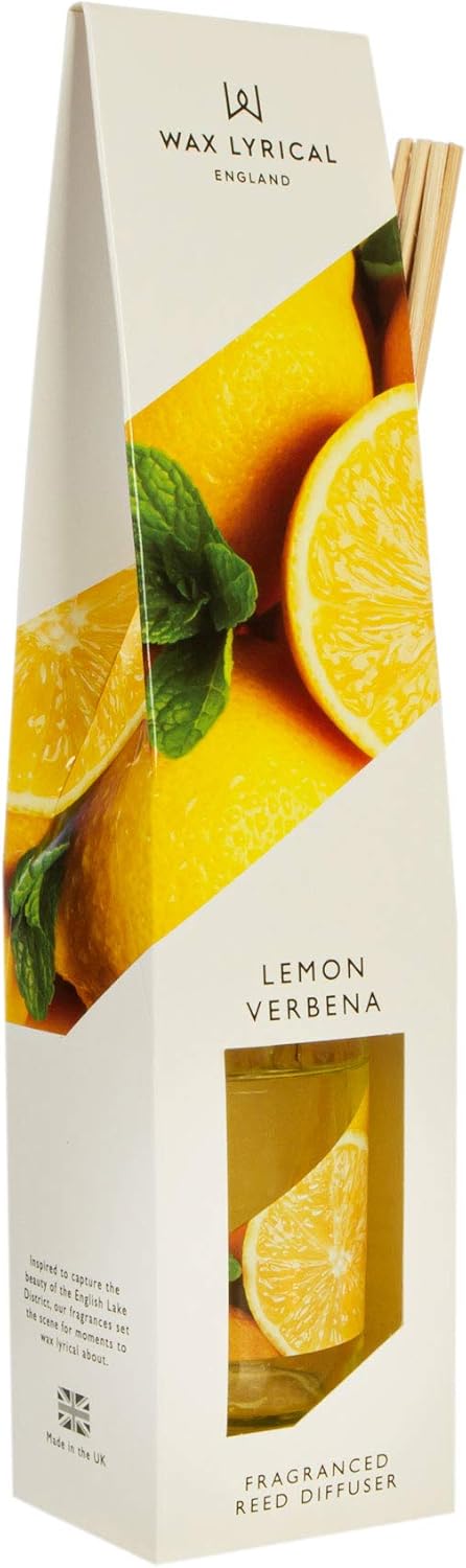 WAX LYRICAL Reed Diffuser 100ml Lemon Verbena, Multicolour : Amazon.co ...