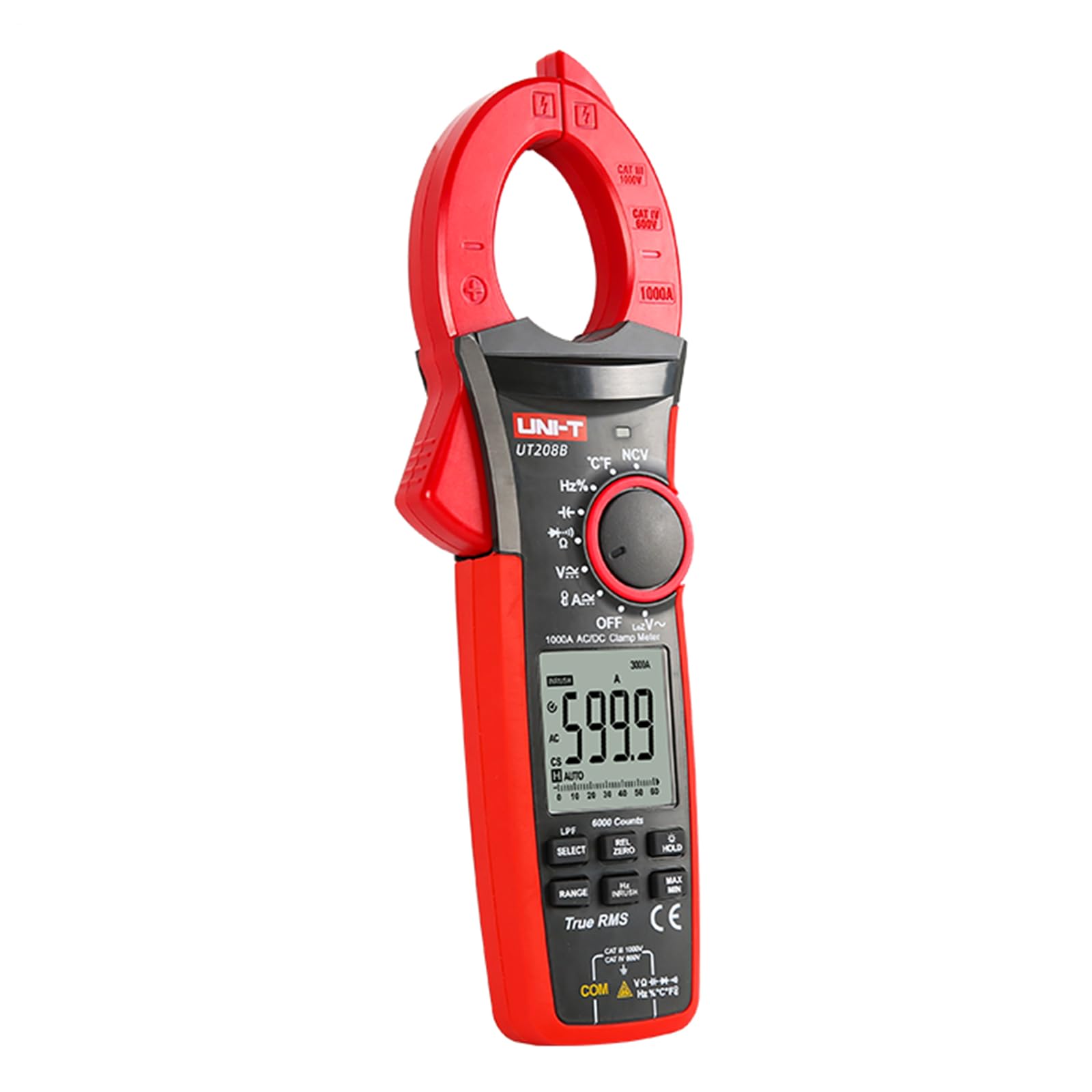 Snapklik.com : UT208B Analog Clamp Meter Multimeter AC DC 1000A 1000V ...