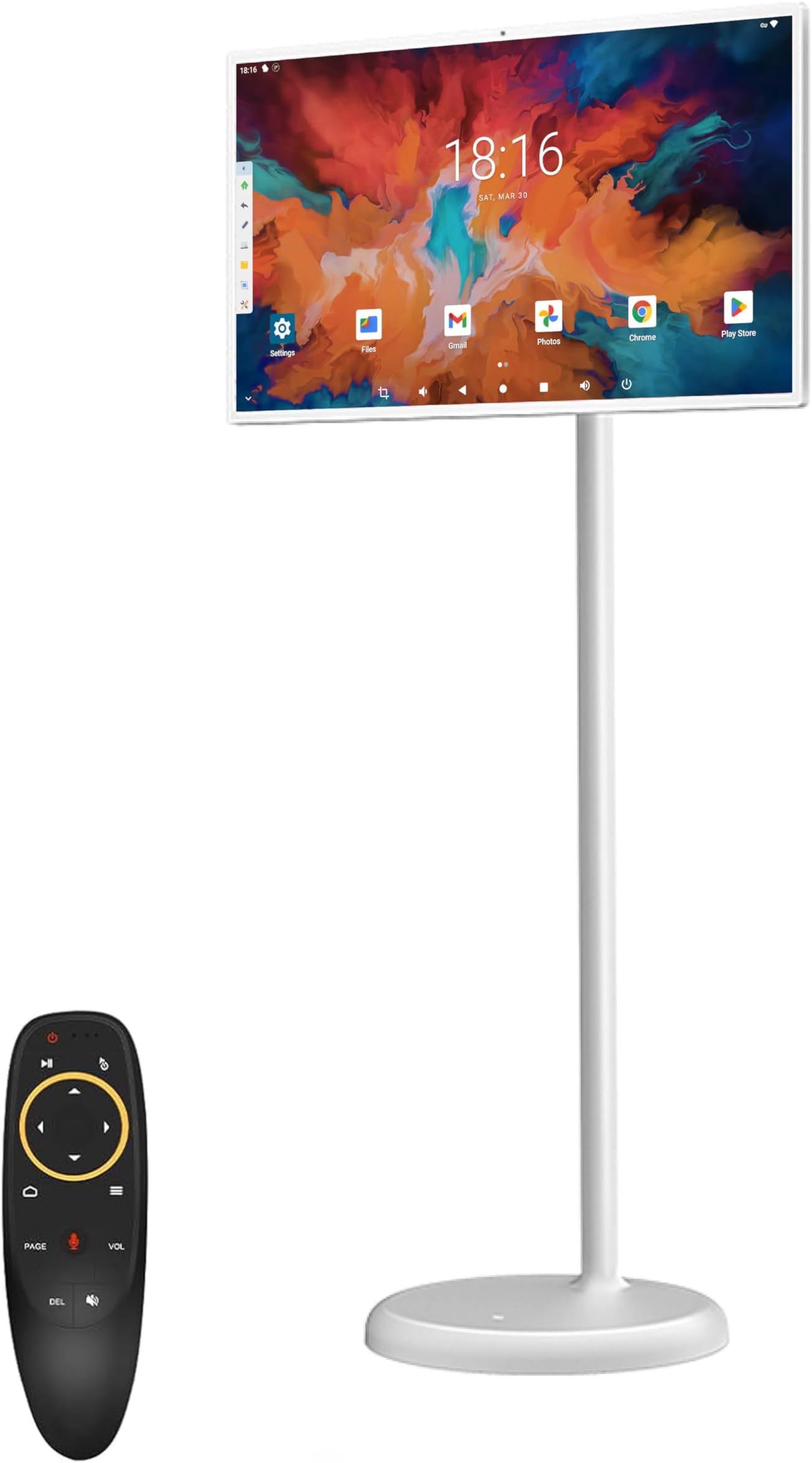 Amazon.com: ApoloSign 32-Inch Portable Smart Screen 1080p Rotatable ...