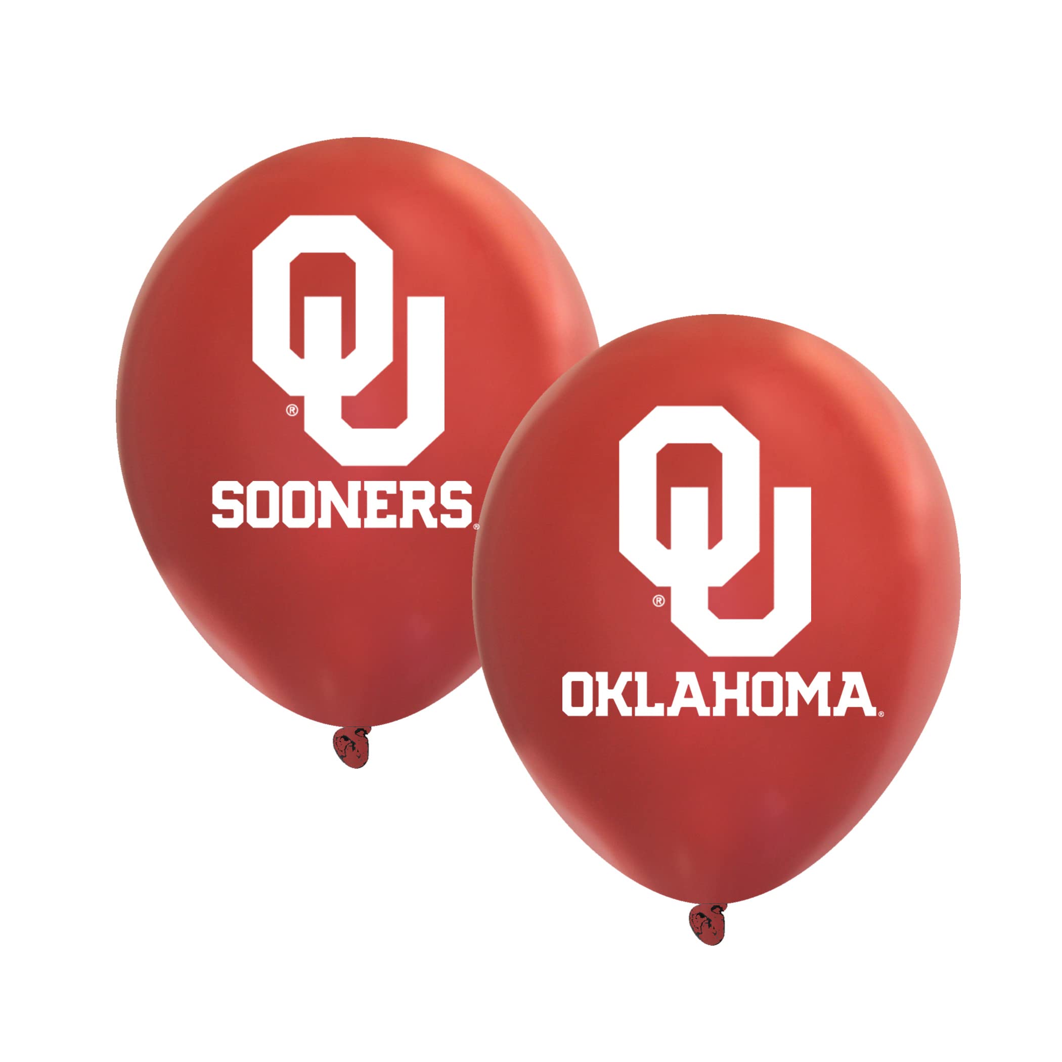 Amazon.com: Oklahoma Sooners Balloons 10 Pack 11" Official Licensed ...