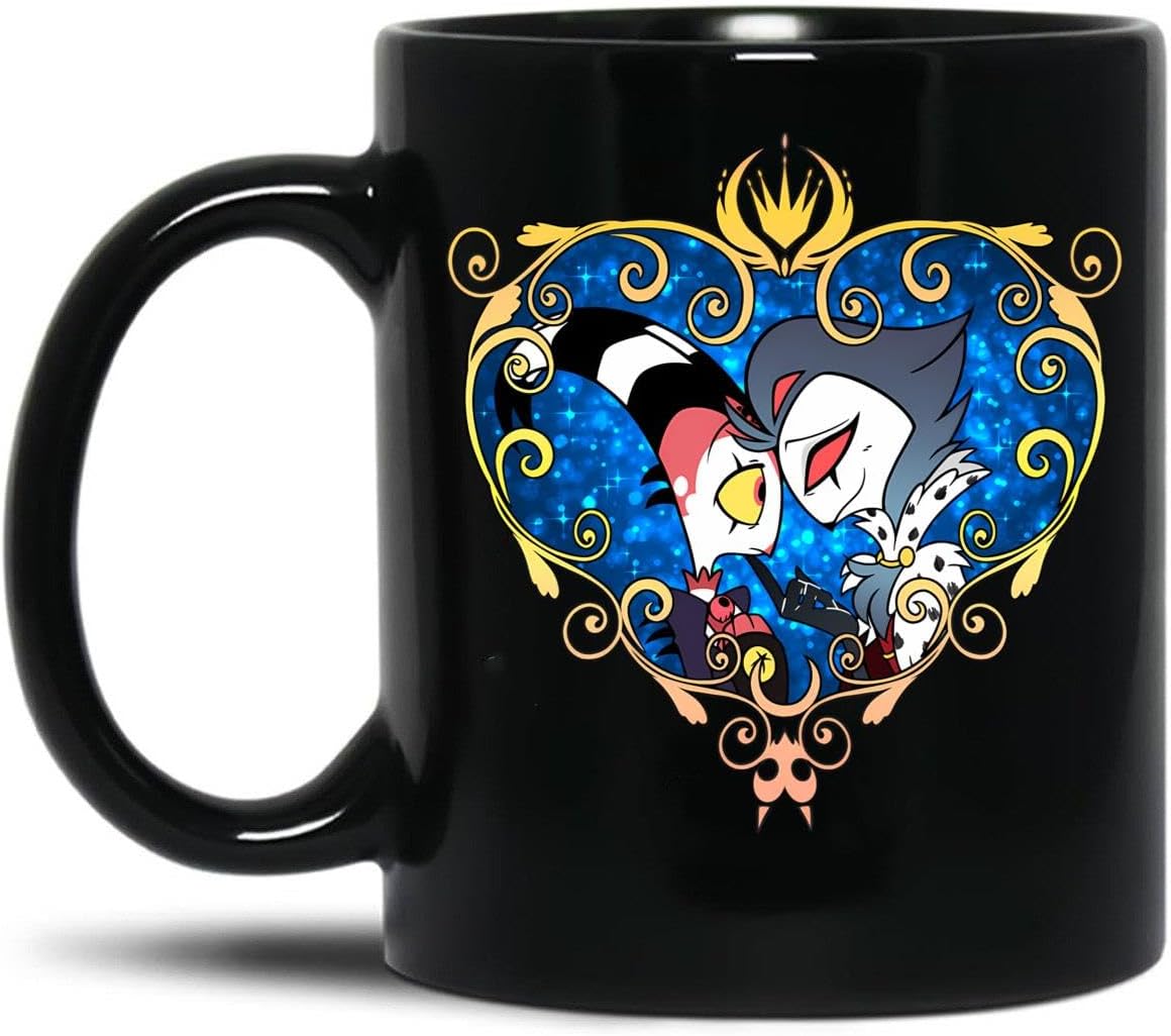 Amazon.com: Helluva Boss Stolas And Blitzo Heart Frame Funny Hazbin ...