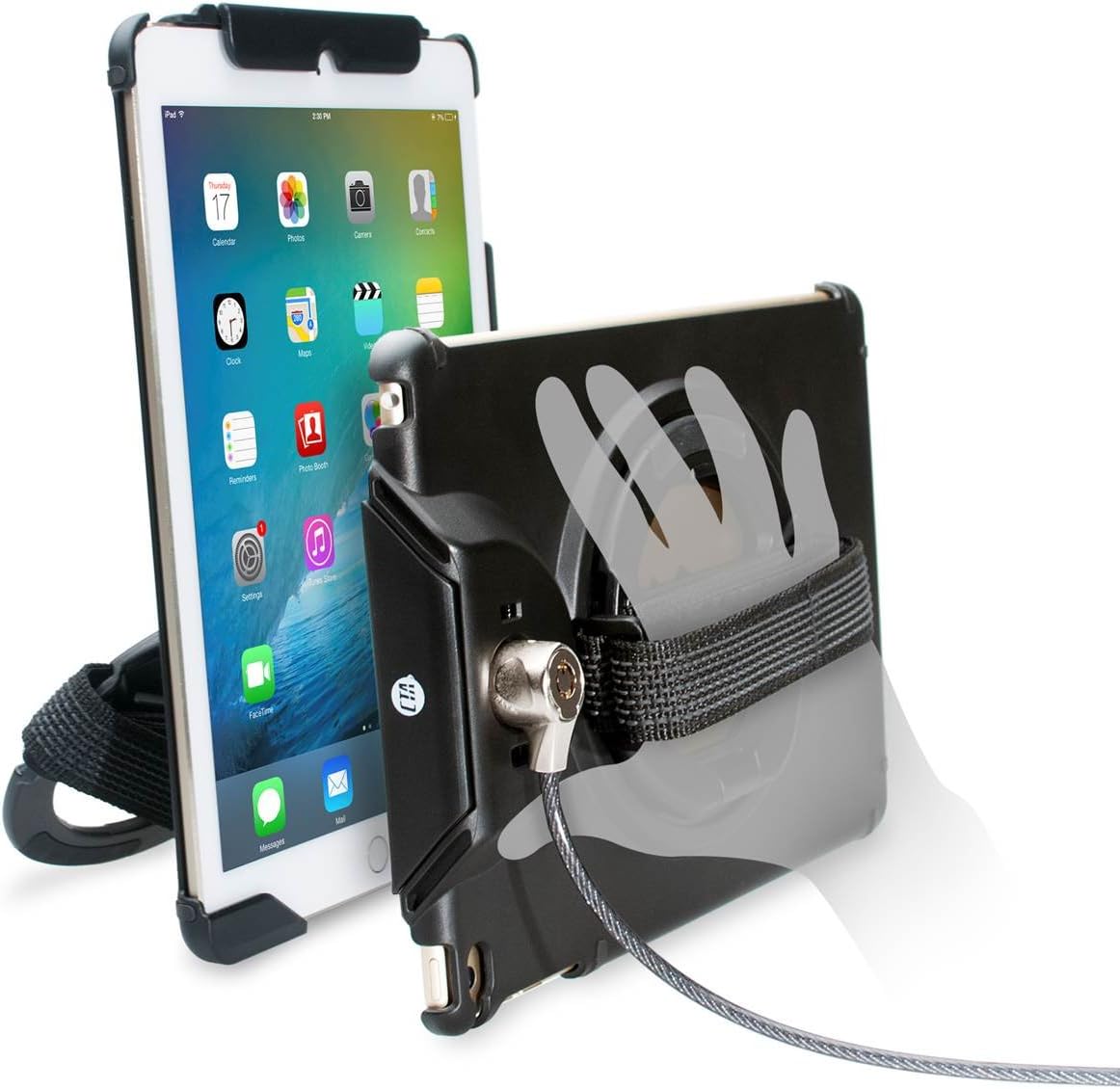 Amazon.com: Anti-Theft Case – CTA Device Case with Security Cable Lock ...