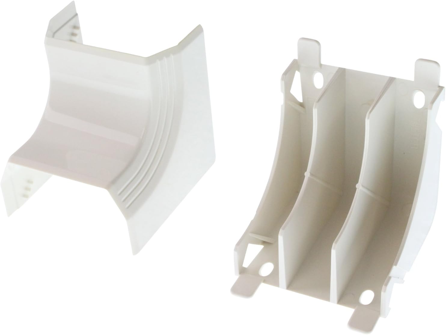 Amazon.com: Panduit T45ICIW Power Rated Raceway Inside Corner Fitting ...