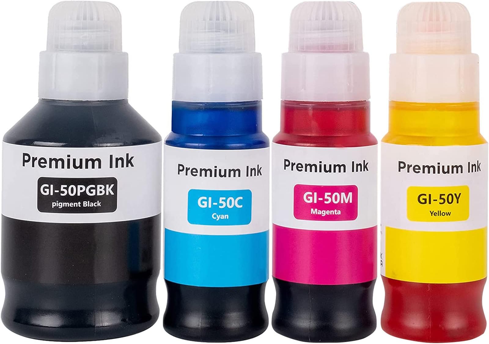 Logic-Seek 10 Tintenbehälter kompatibel mit Canon GI-590 / GI-490 für ...