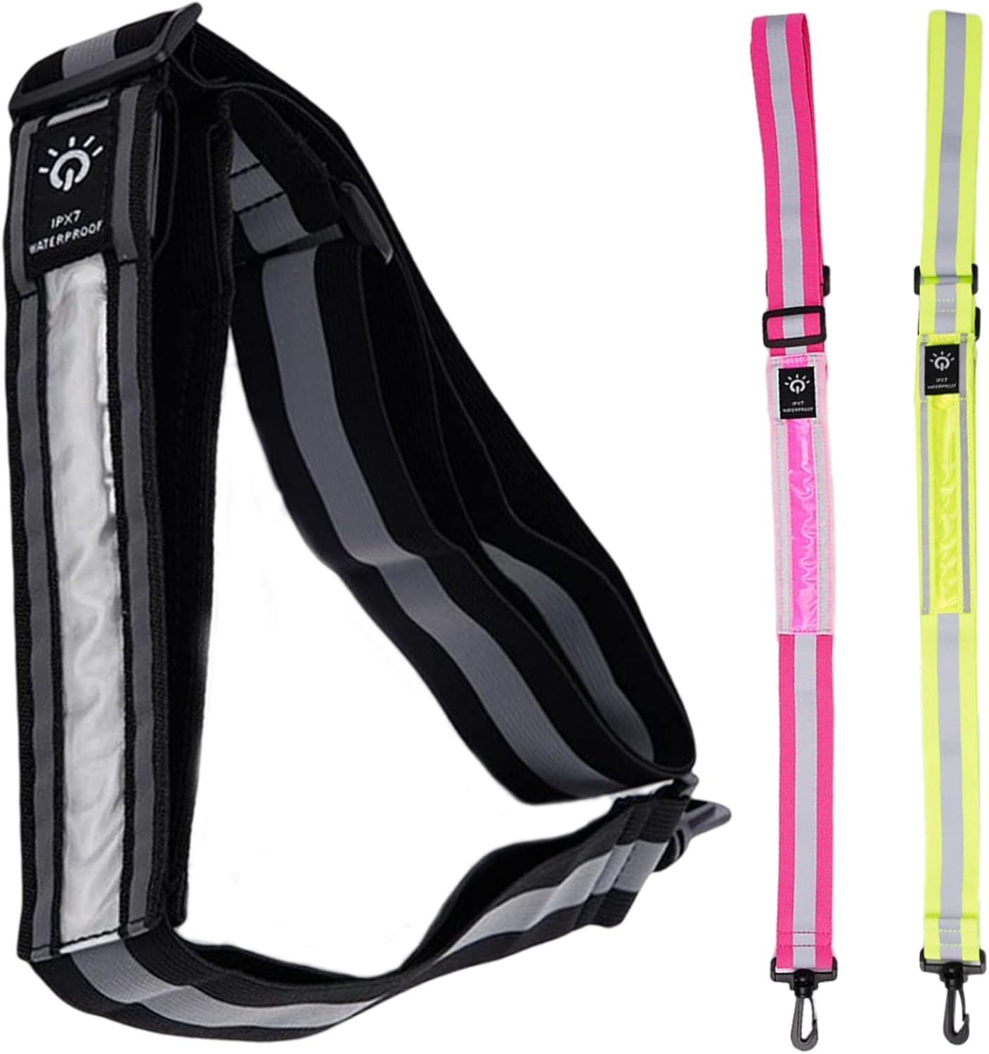 Amazon.com: VumSyme LED Reflective Belt, Reflective Sash Led Safety ...