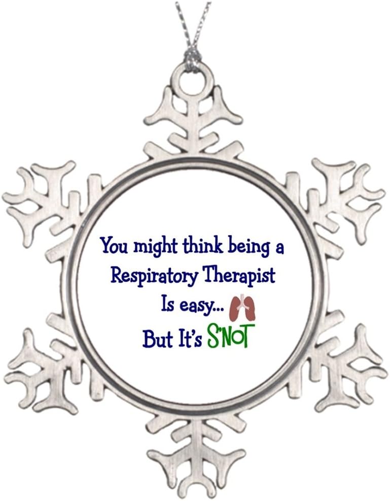 Amazon.com: Xmas Trees Decorated Funny Respiratory Therapy Gifts ...