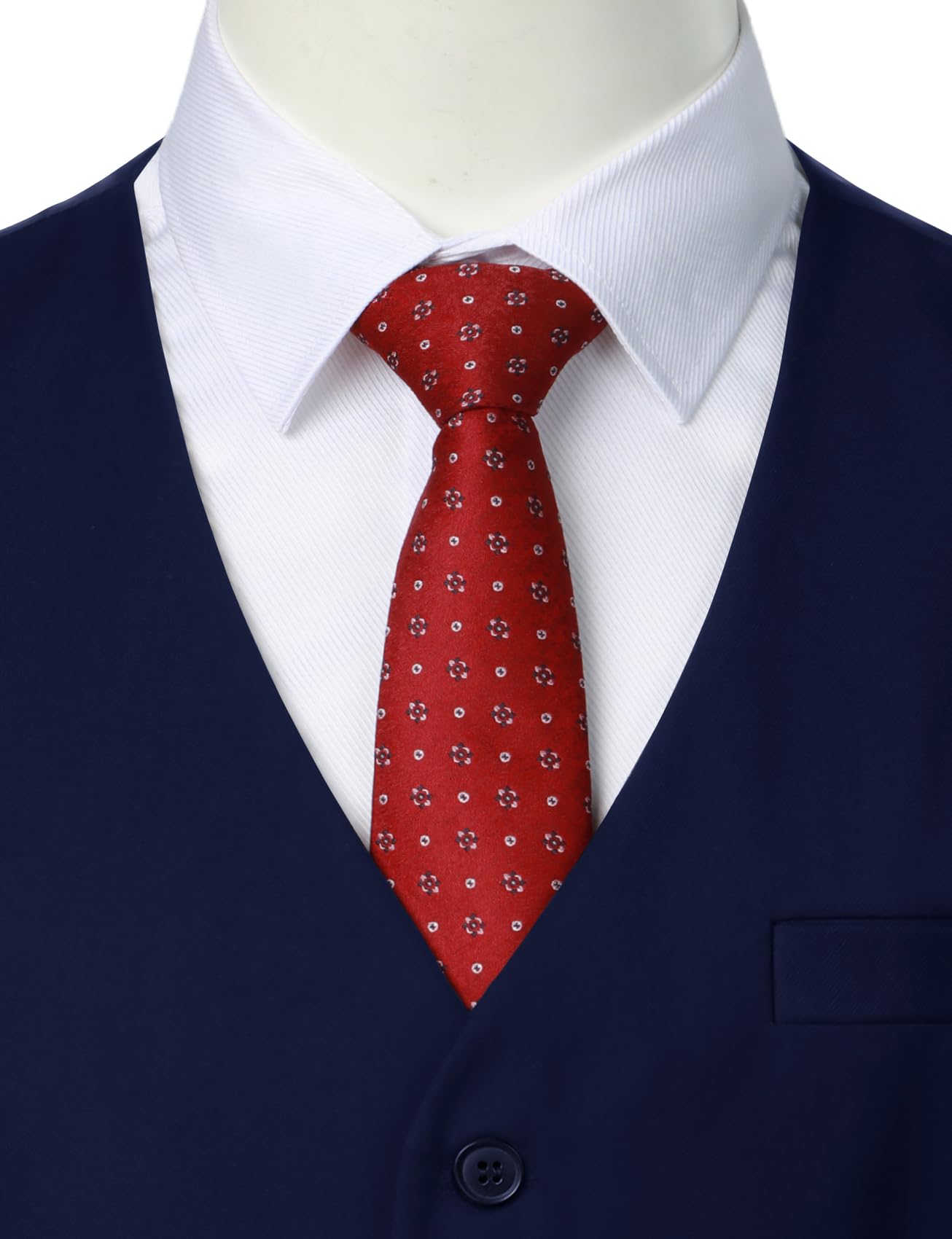 Snapklik.com : JEMITOP Mens Classic Slim Fit Dress Vest Formal Wedding ...