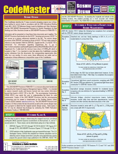 CodeMaster - Seismic Design (2009 IBC / ASCE 7-05 / 2003 NEHRP ...