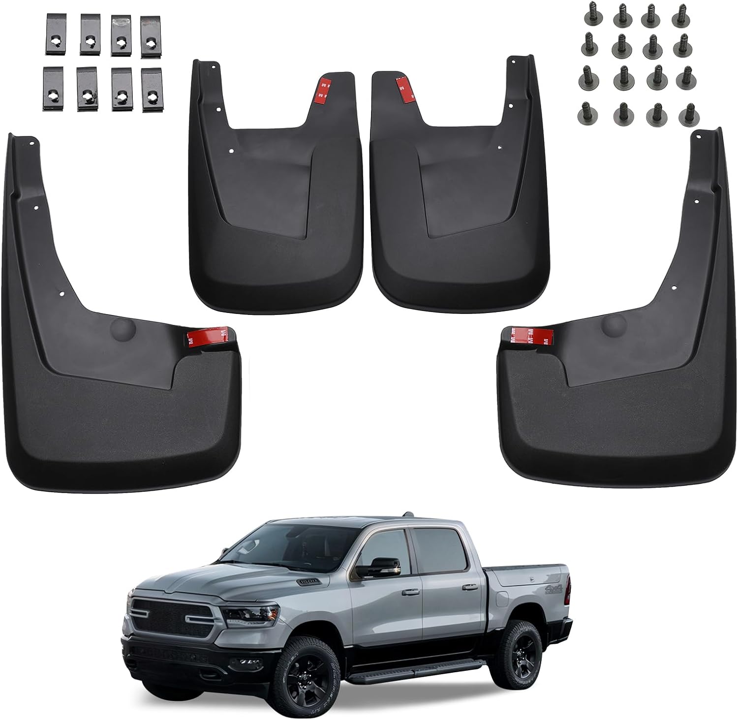Amazon.com: Kinwrdsn Mud Guard Mud Flaps Guards Splash All Weather ...
