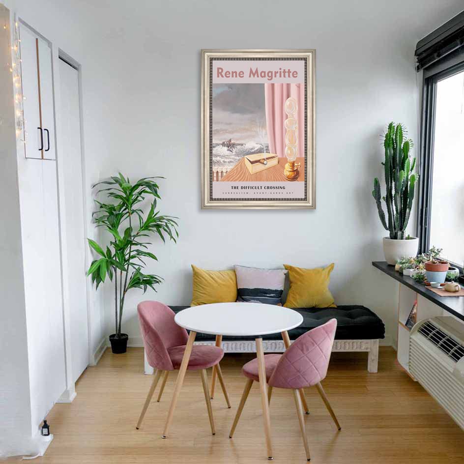 The Difficult Crossing Rene Magritte