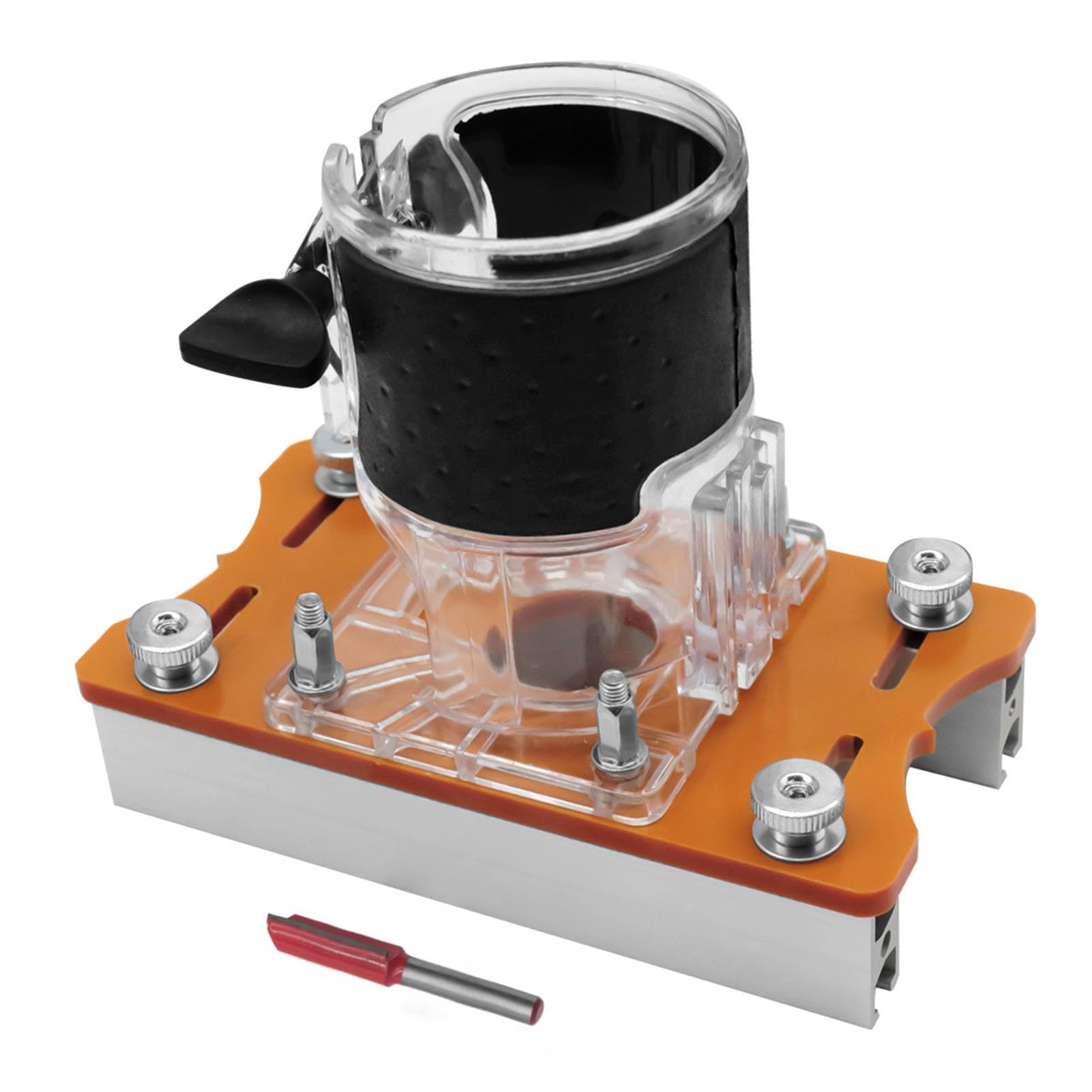 Wood Router Tool Slotting Bracket, Wood Router Slotting Locator, 2 in 1 ...