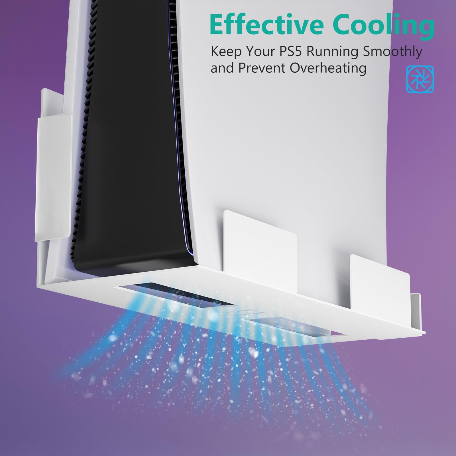 Snapklik.com : WALI Wall Mount For PS5, Metal Wall Holder For PS5 Slim ...