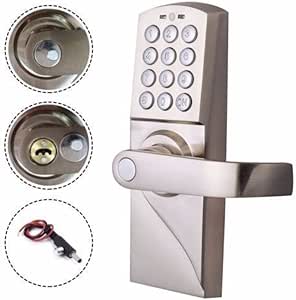 Amazon.com : Digital Electronic/Code Keyless Keypad Security Entry Door ...