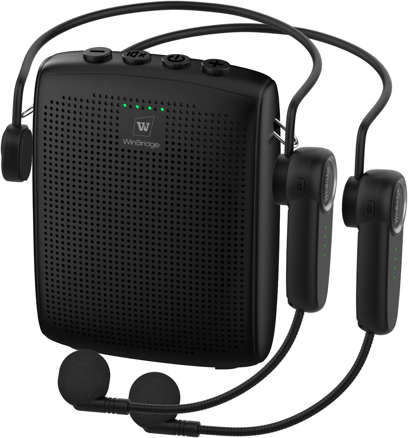 WinBridge Wireless Voice Amplifier with Two Bluetooth Headset ...