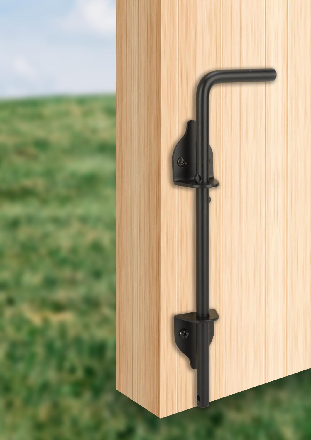 Amazon.com: 12" Cane Bolt Heavy Duty Gate Drop Rod, Hardware Ground ...