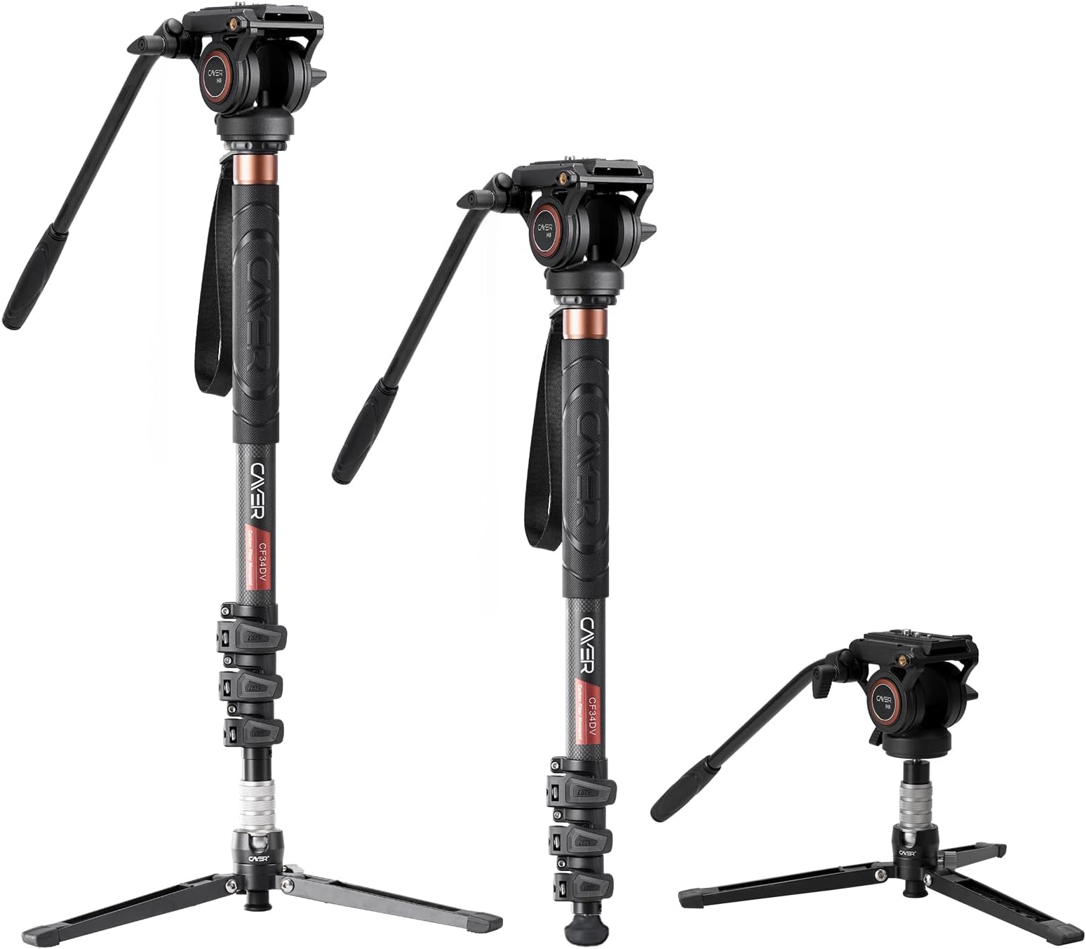 Amazon.com : Professional Video Monopod Kit-INNOREL VM70K Including CNC ...
