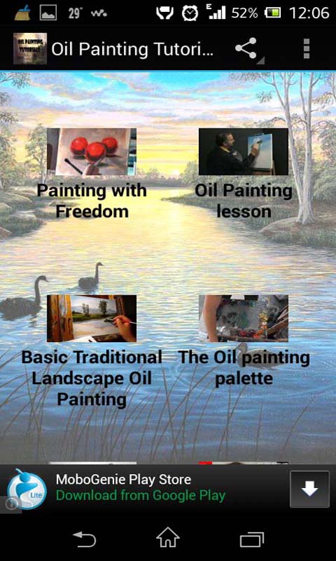 Oil Painting Video Tutorials - App on the Amazon Appstore