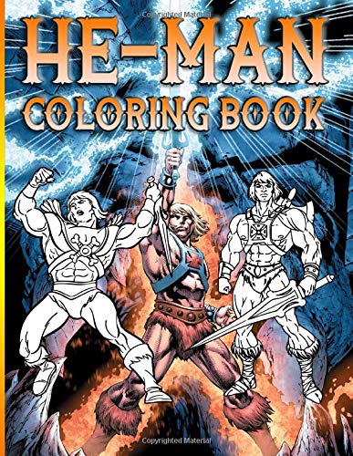 Buy He-man Coloring Book: Nice He-man Coloring Books For Adult! (Gifted ...