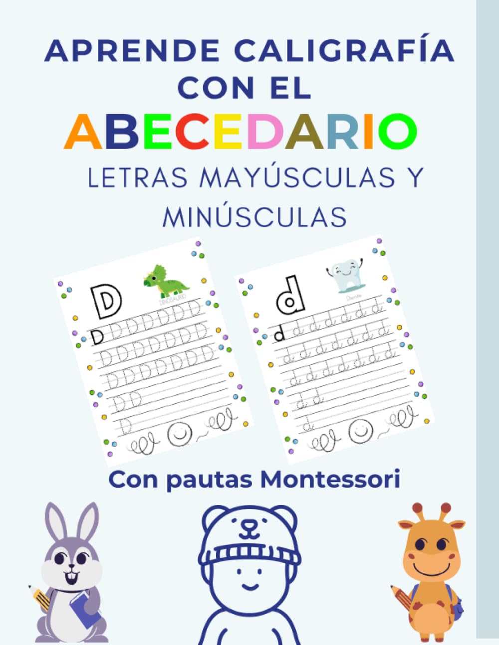 APRENDE CALIGRAFÍA CON EL ABECEDARIO | LETRAS MAYÚSCULAS Y MINÚSCULAS ...