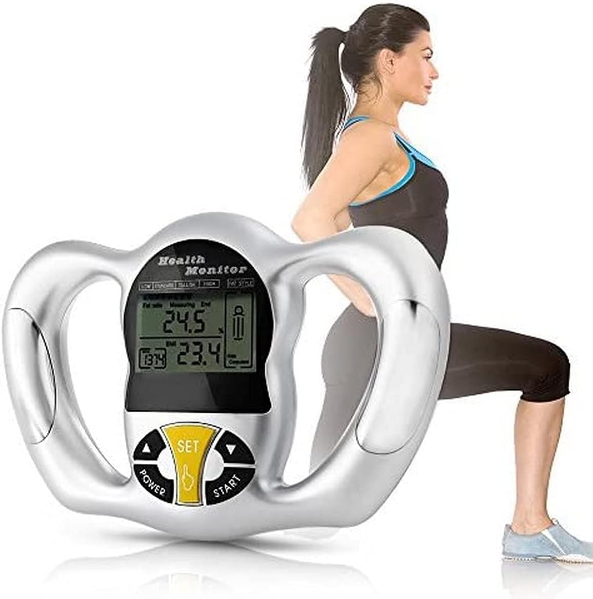 AOOPOO Digital Handheld Body Mass Index, BMI Tester Fat Monitor Loss ...