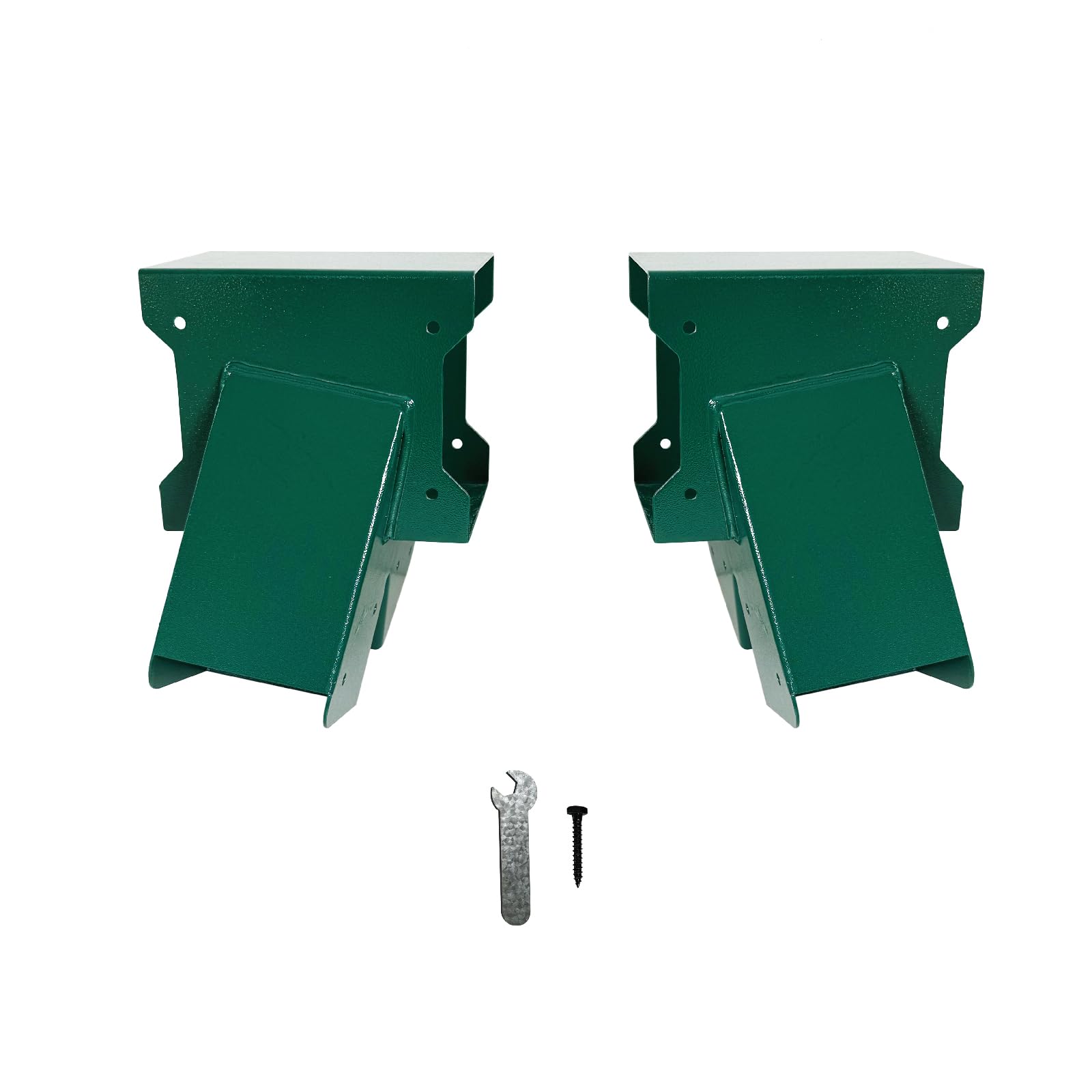 Amazon.com: A-Frame End Swing Set Brackets - 2 Pcs Heavy Duty Carbon ...