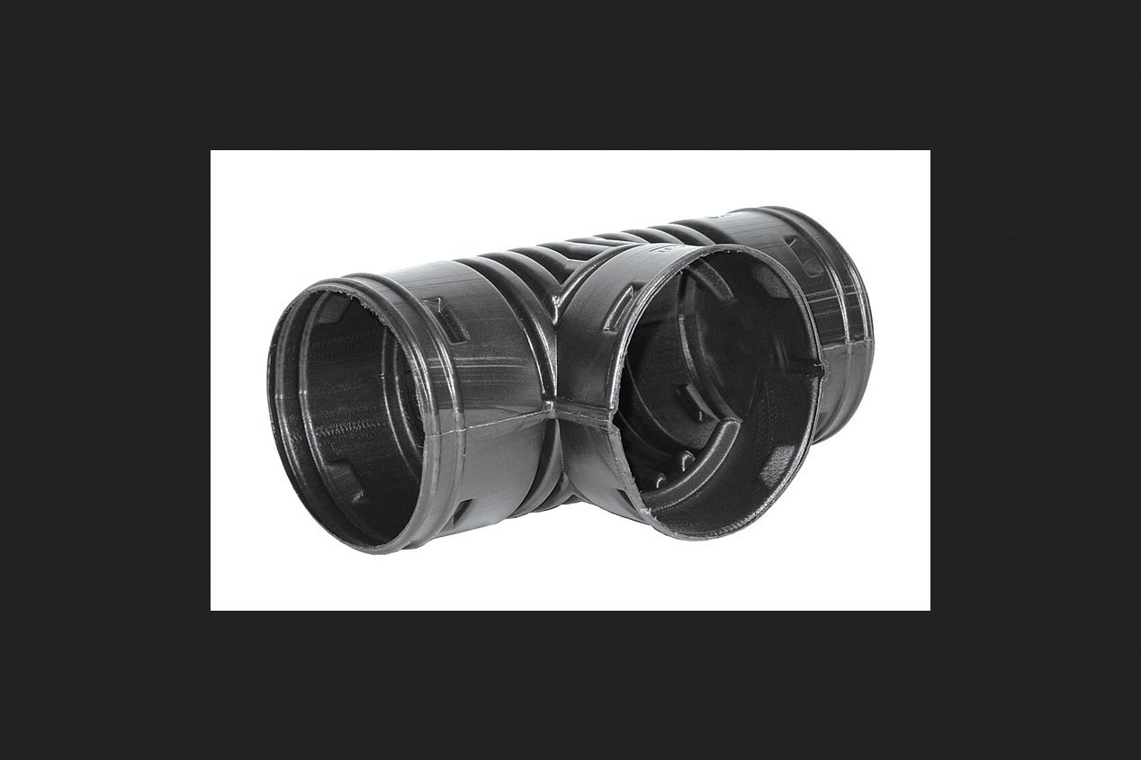 Advanced Drainage Systems 0641AA Blind Tee, 6", No Color : Amazon.in ...