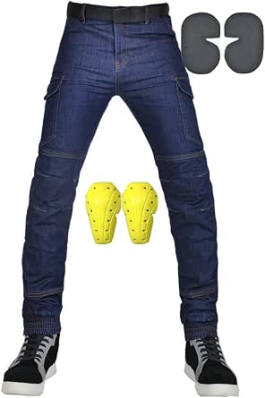 Amazon.com: Motorcycle Riding Jeans Motocross Dirt Bike Dual Sport ...