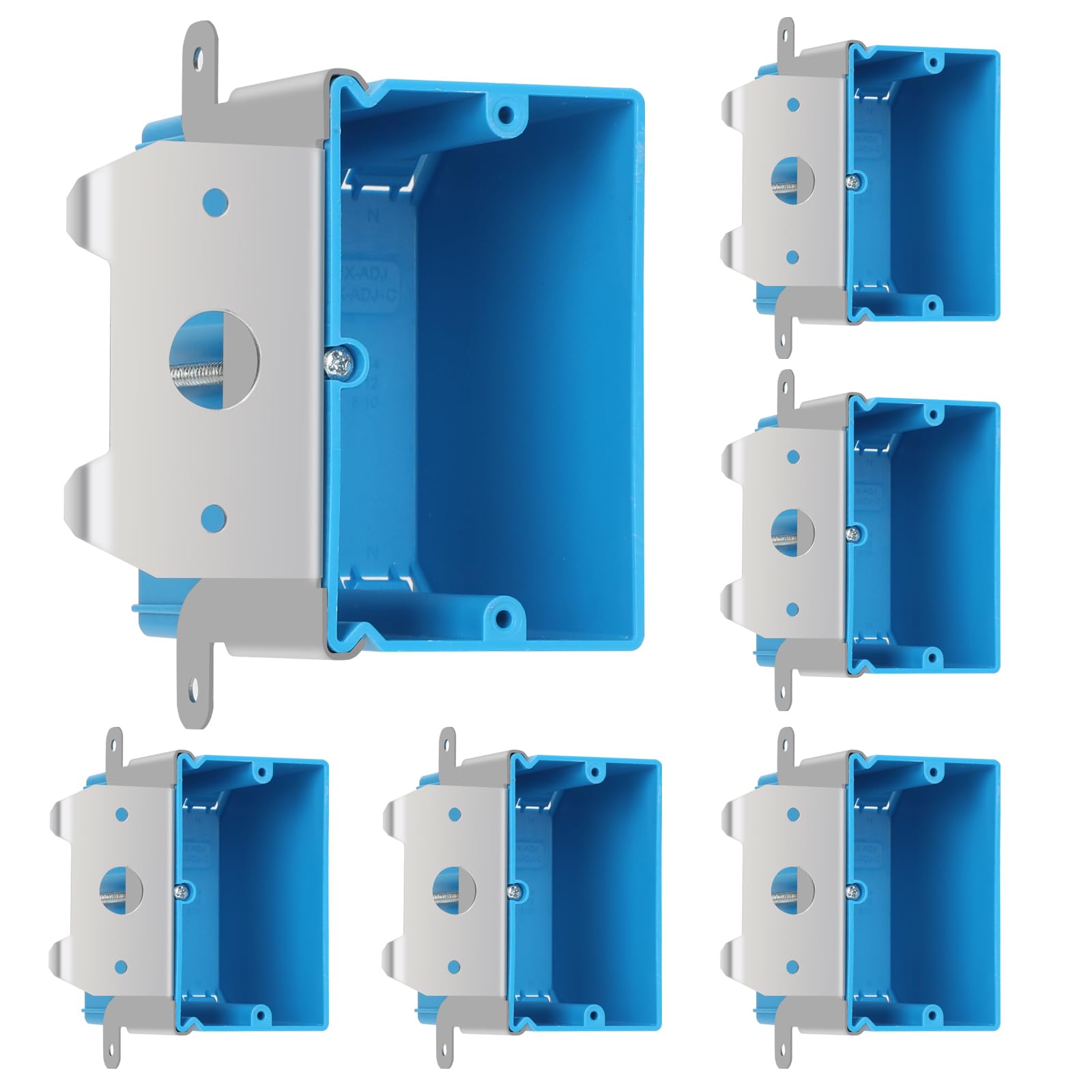 Blue Plastic Electrical Boxes Plastic Or Metal Junction Box: Which One