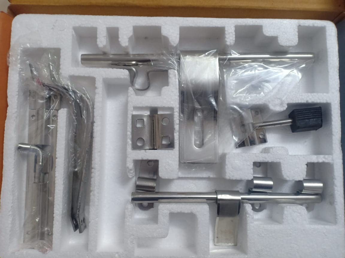 A To Z Laher 3Mm Main Door Kit Aldrop Set 10" For Wooden Door ...